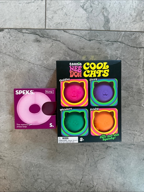 Schylling | Toys | Rare Needoh Cool Cats Pack Of 4 Speks Gump Loop ...